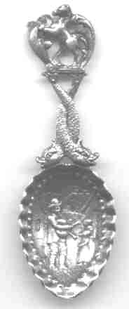 Dutch bon bon Love spoons